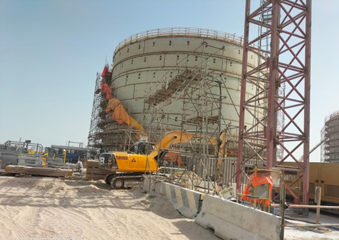 Jet Fuel Storage Tanks – HIA Qatar – HBK Oil and Gas Services